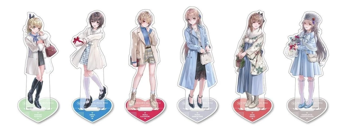 Heaven Burns Red x TOPPA!!! BASE AKIBA: A Sweet Valentine’s ...