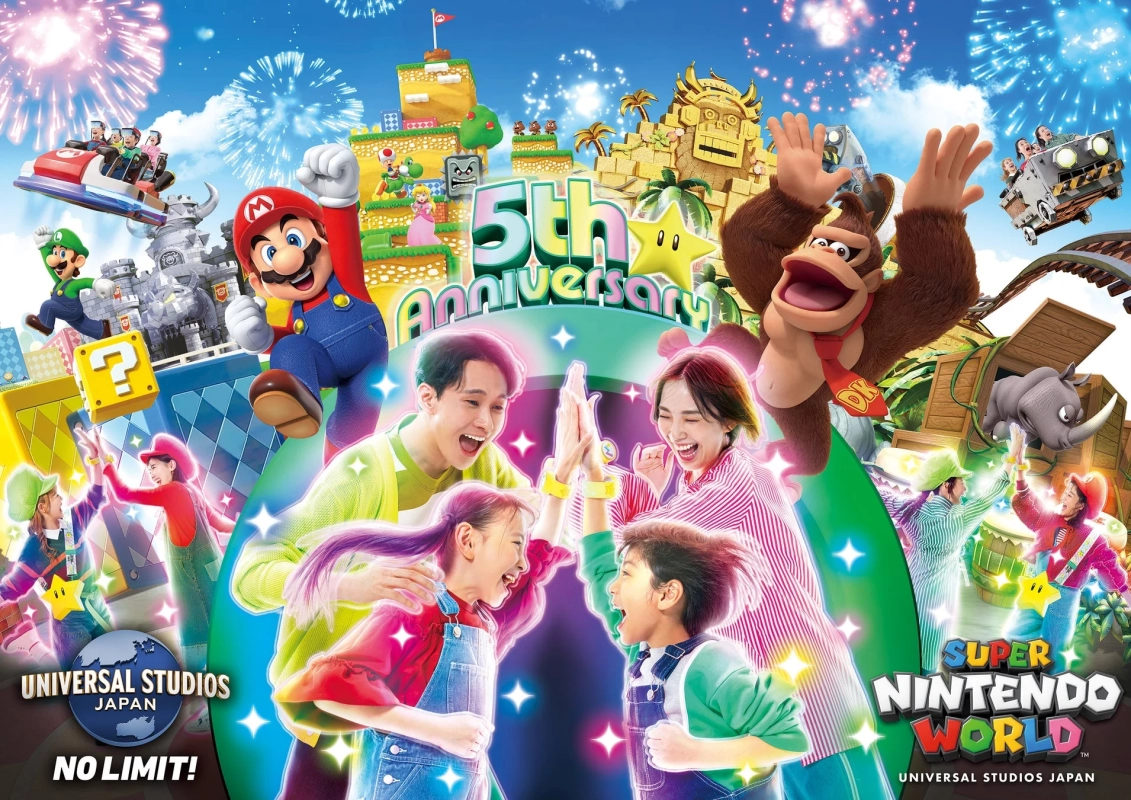 Super Nintendo World Celebrates Half a Decade: An “Invincible ...