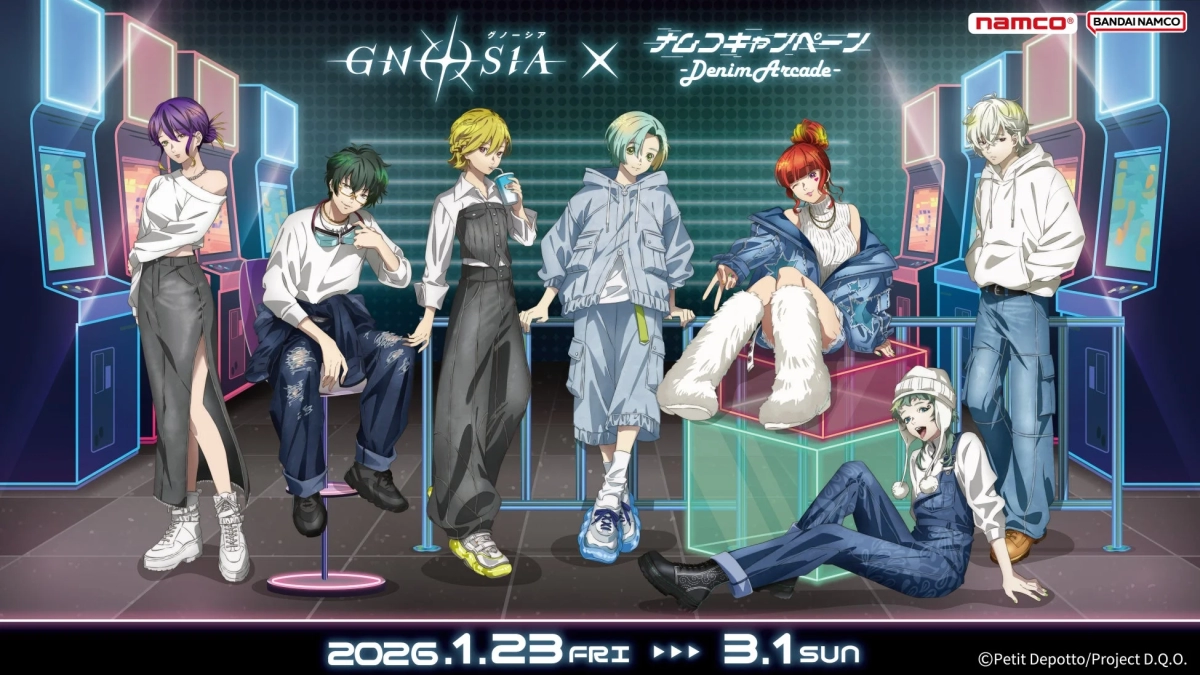 “Gnosia” Characters Hit the Arcade in Style! Namco Collaboration ...